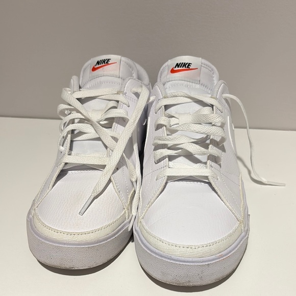Nike | Shoes | Nike Allwhite Casual Sneakers | Poshmark